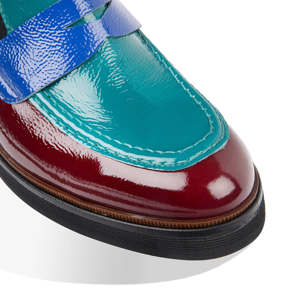 'hista' women's multicolour loafers - Made in Italy | habbot