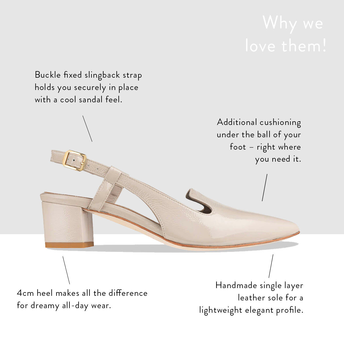 'frati' women’s beige patent heeled sandal - Italian Shoes | habbot