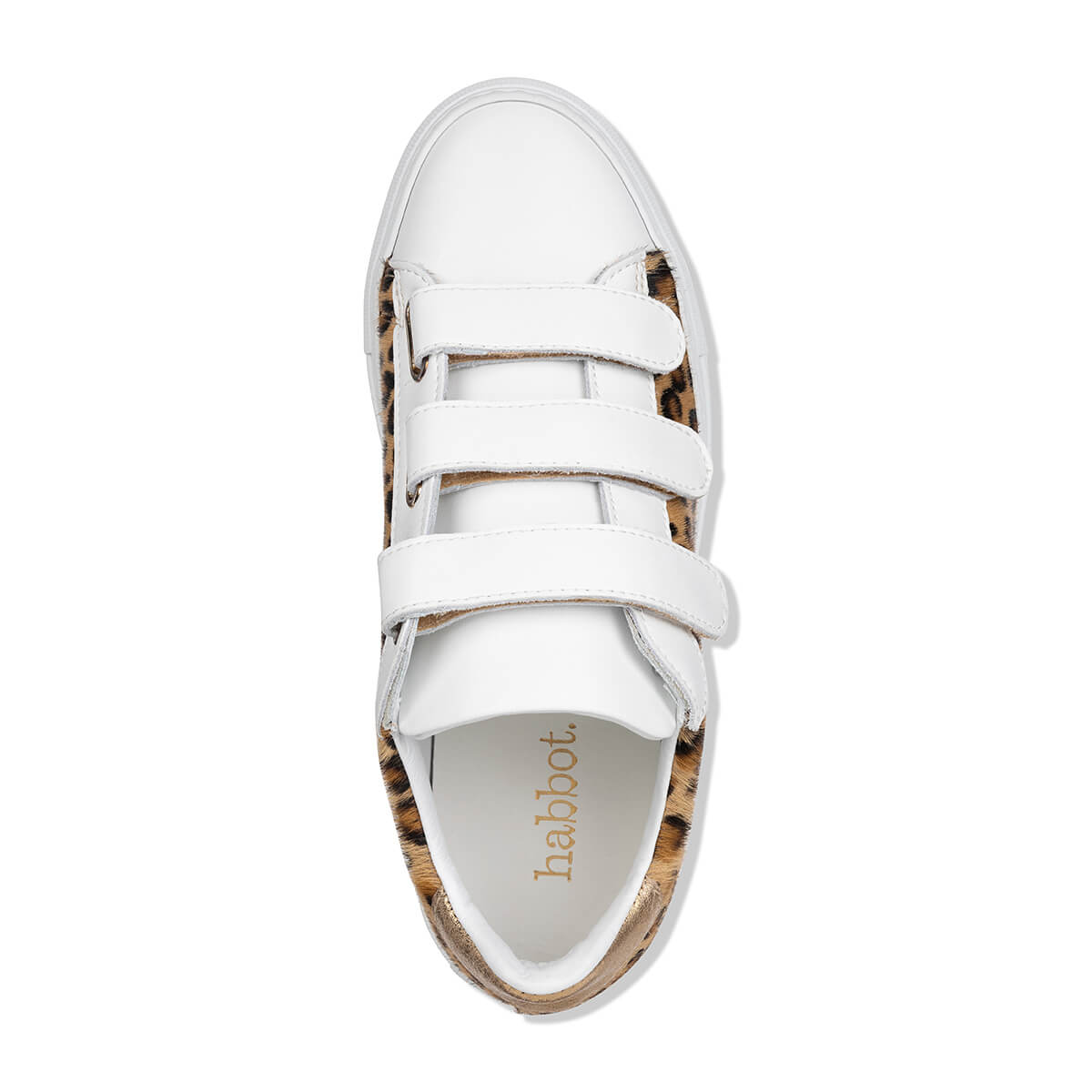 'enna' women's leopard print sneakers - Italian made leather trainers ...