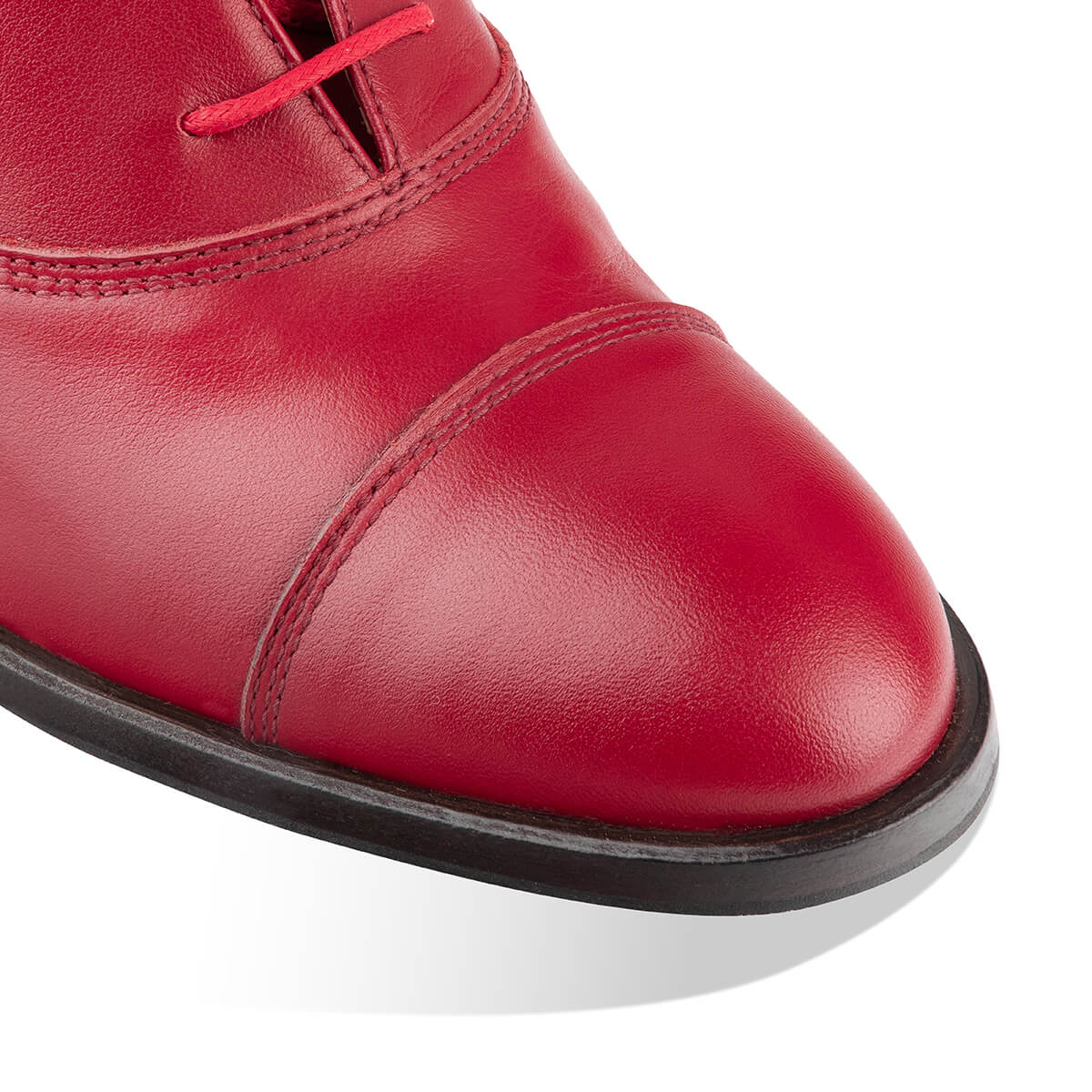 Women's Red Boot - Italian Leather - 'Grind' | Habbot – habbot