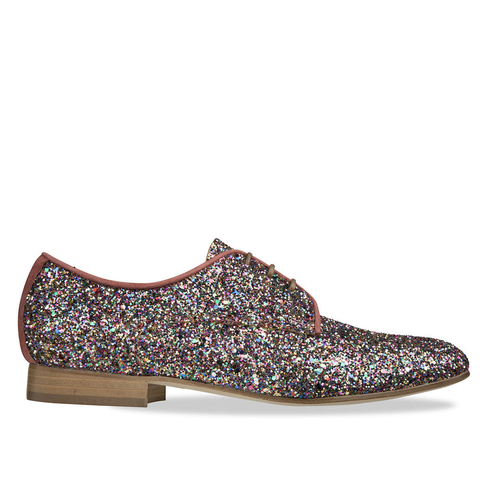 Women's Multicolour Lace-Up Brogues - Italian Made - 'Raglin' | Habbot ...
