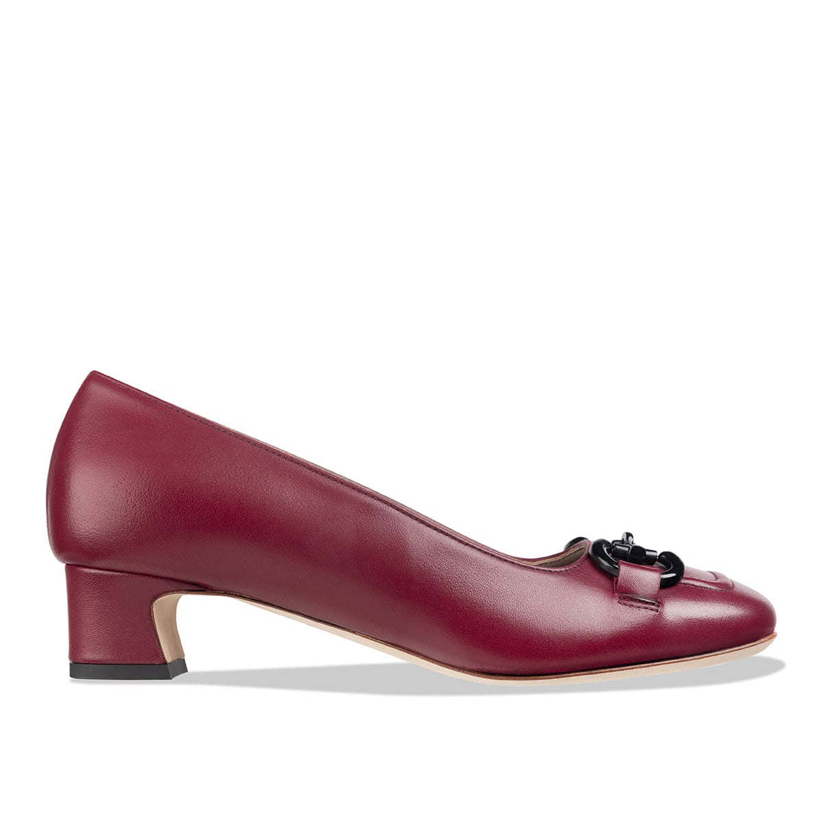 women's bordo red heels - Italian leather - 'verona' | habbot