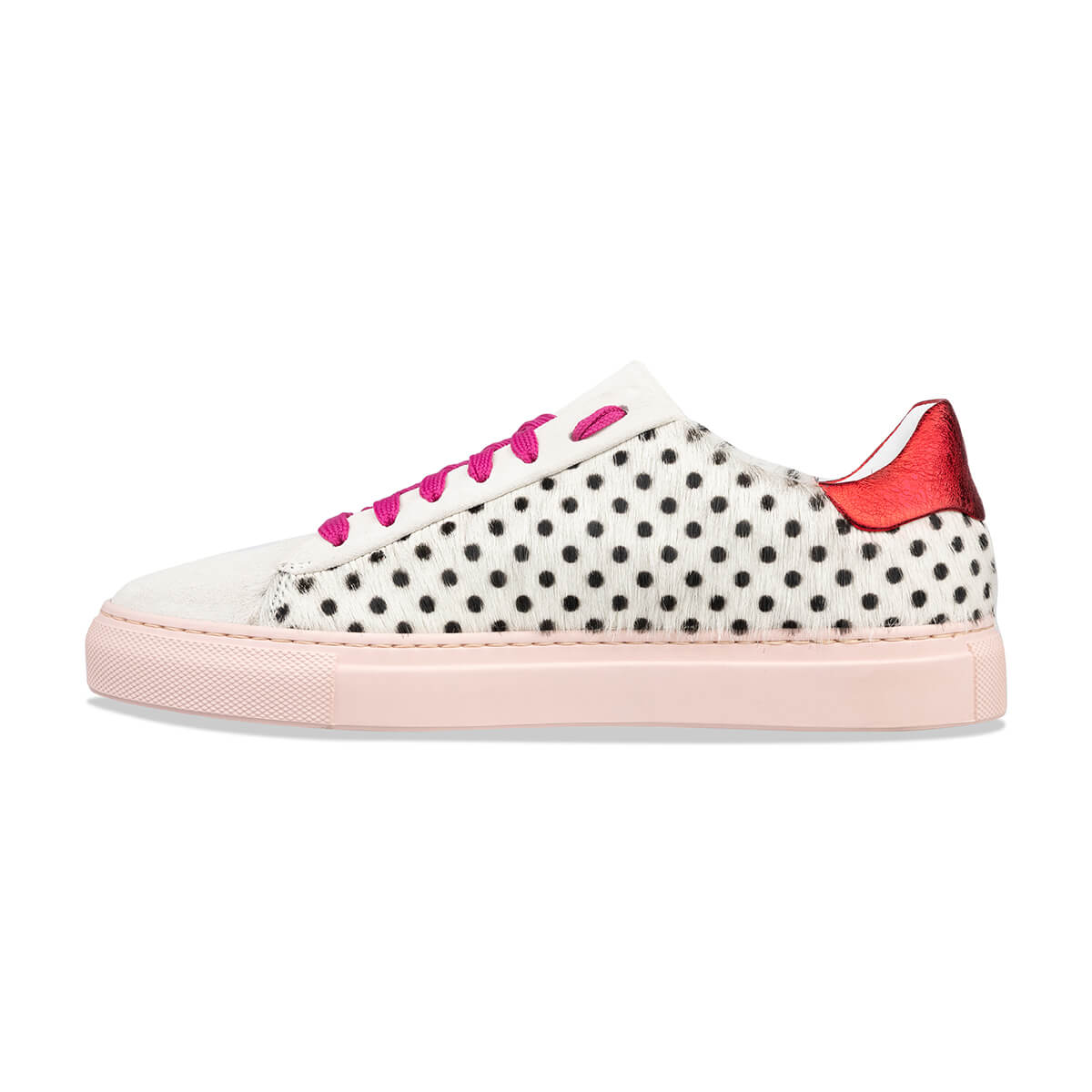 Women's Spotted Sneaker - Italian Suede Leather - 'Wala' | Habbot – habbot
